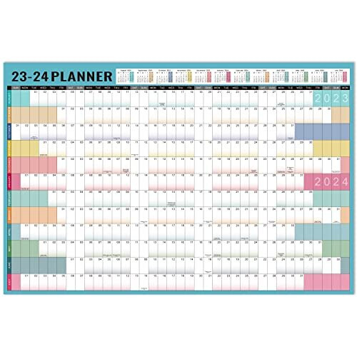 Wall Planner 20232024 August 2023 to July 2024 20232024 Planner Wall ...