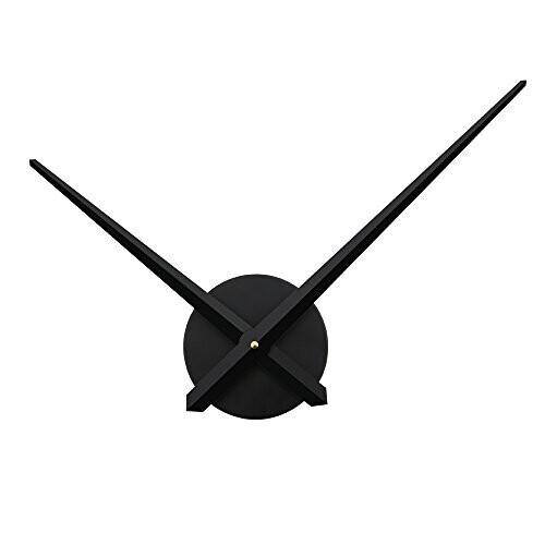 Large Clock Hands and Mechanism Modern Black Long Hands Wall Clock DIY ...