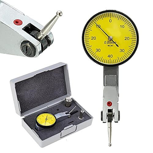 Precision 001mm Dial Test Indicator DTI Clock Gauge 008mm Level ...