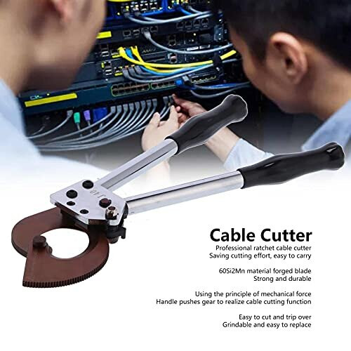 Ratchet Cable Cutter Heavy Duty JA40 Copper Ratchet Cable Cutter for ...