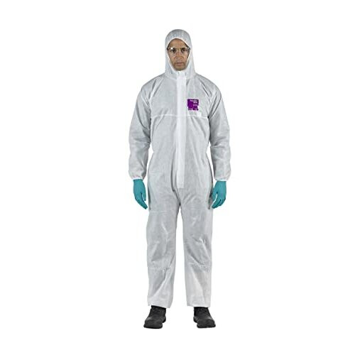 X15S138 AlphaTec 1500 Model 138 Disposable Work Overall with Hood ...