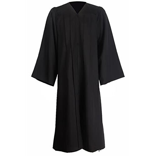 Matte Graduation Gown Clergy Choir Robe for Adults Graduation Outfit ...