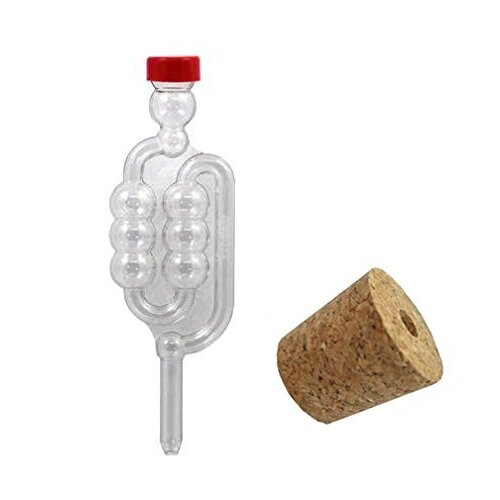 Fermentation Bubbler Airlock Bored Cork Bung for Demijohn on OnBuy