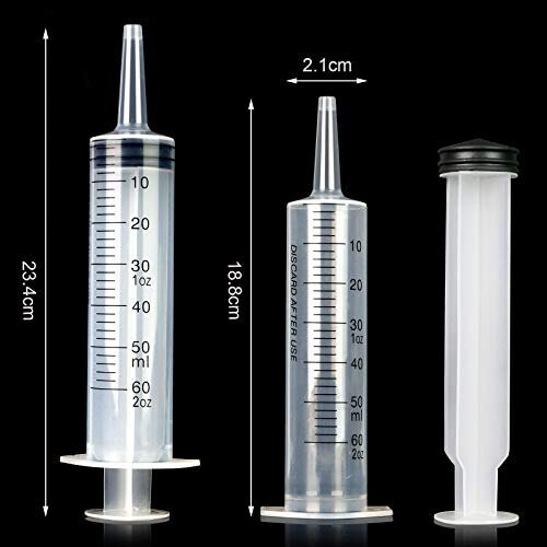 60 ml Disposable SyringeFeeding Plastic Syringe Sterile Package 50ml Medical Grade Catheter Tip ...