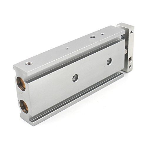 Dual Aluminum Air Cylinder CXSM 1570 Guide Rod Plate Double Rod Guided ...