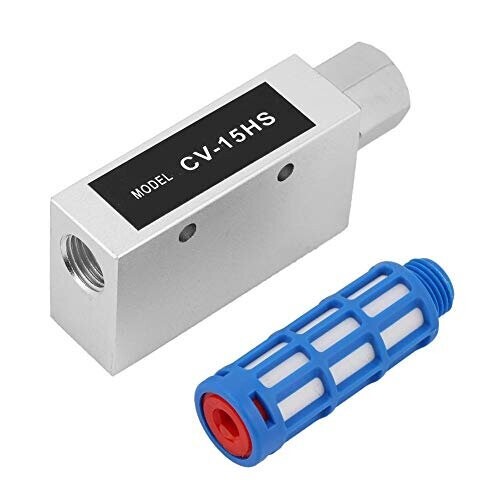 Vacuum EjectorCV15HS Pneumatic Air Exhaust Vacuum Generator Ejector ...