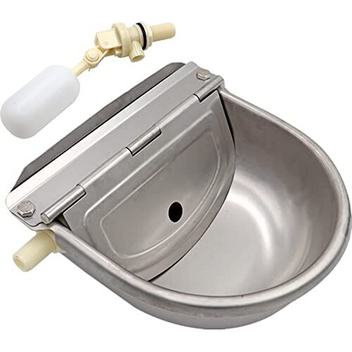 Stainless Steel Cattle Drinker Waterer Trough Automatic Dog Water Bowls ...