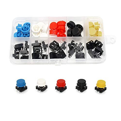 25pcs 12x12x73 mm Tact Tactile Push Button Switch 4 Pin Momentary SMD ...