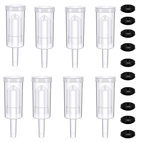 Airlock Set 8 Pcs of Plastic Locks Fermentation Airlock Set Craft Beer ...