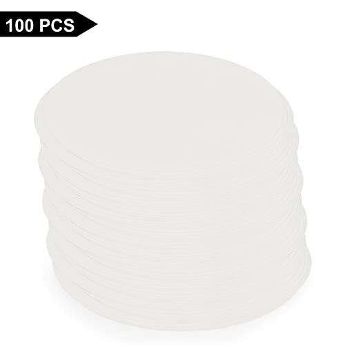 Quantitative Filter Paper Circles 100 Pack Fast Speed Cellulose Filter ...