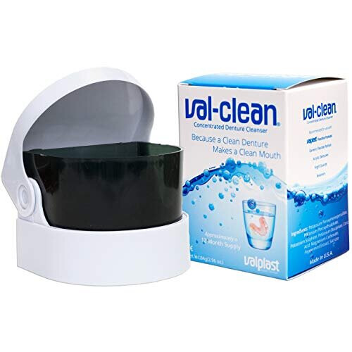 ValClean Sachets Sonic Cleaner 12 Sachets 1 Years Supply Valplast ...