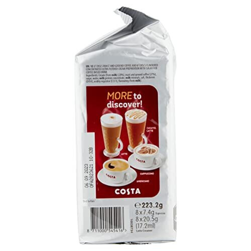 Costa Latte Coffee Pods x8 Pack of 5 Total 40 Drinks on OnBuy