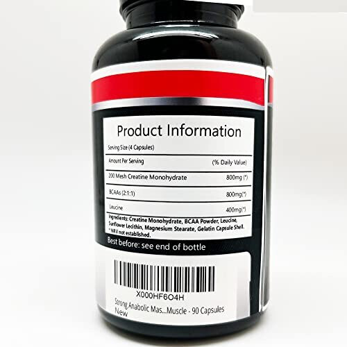 Strong Anabolic Mass Gainer Capsules for More Muscle More Strength More ...