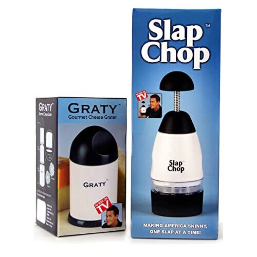 Slap Chop Graty Original Slap Chop Slicer with Bonus Cheese Graty ...