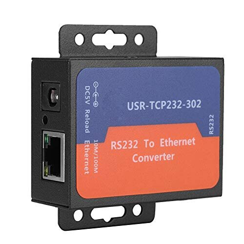 Usrtcp232302 Tiny Size Serial Rs232 To Ethernet Tcp Ip Server Module Ethernet Converter Support