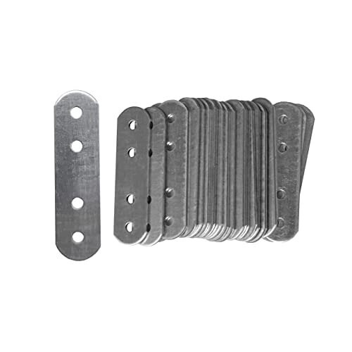 20 x Connecting Plates 60 x 16 x 15 Straight Repair Joining Fixing ...