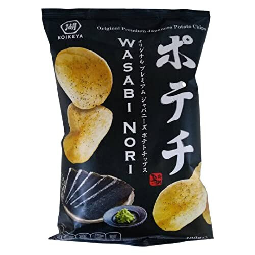 Potechi Japanese Potato Chips Wasabi Nori 100g on OnBuy