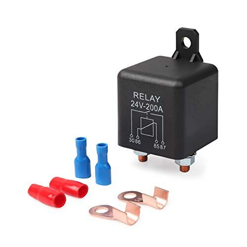 Split Charge Relay 24V 200A 4 Pin Relays for Car Truck Motor Boat Car ...