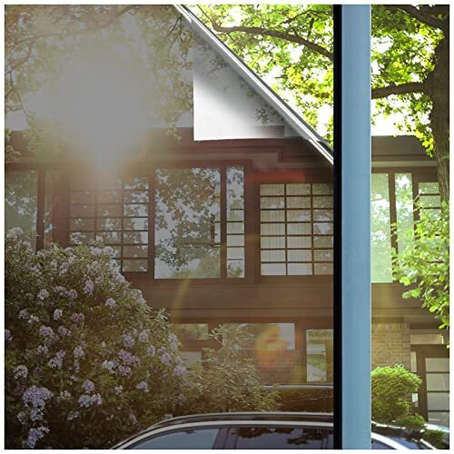 One Way Window Film Reflective Window UV Film Mirror Anti Glare Window ...