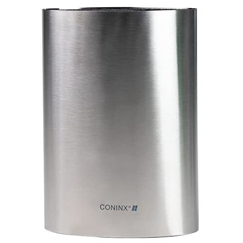 Stainless Steel Kitchen Knife Block Modern Oval Kitchen Knife Holder ...