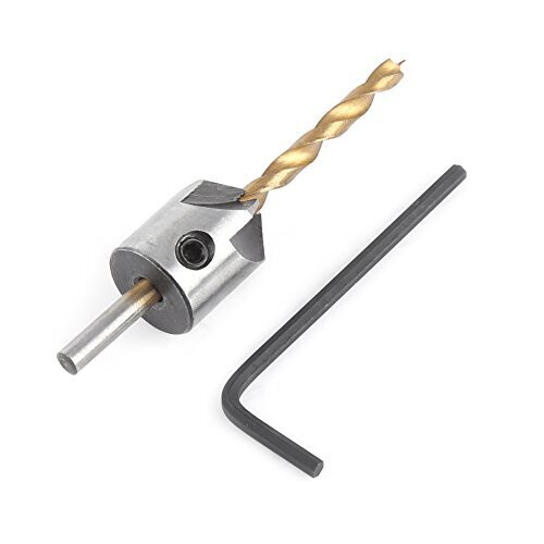 Countersink Drill Bit Set Akozon Wood Countersink Drill Bit Steel ...