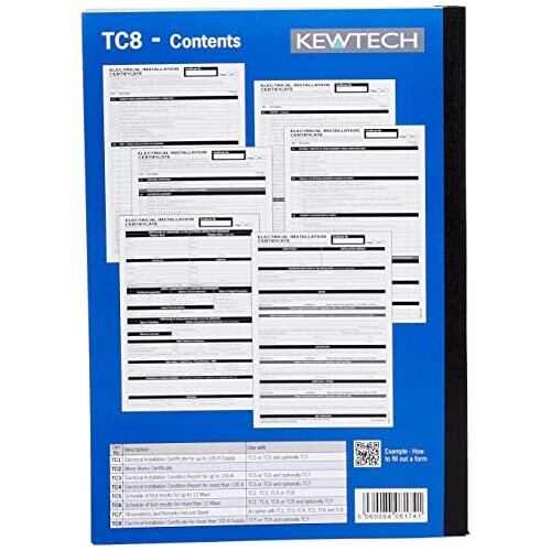 TC8 Electrical Installation Certificates Over 100A Supply New 18th ...