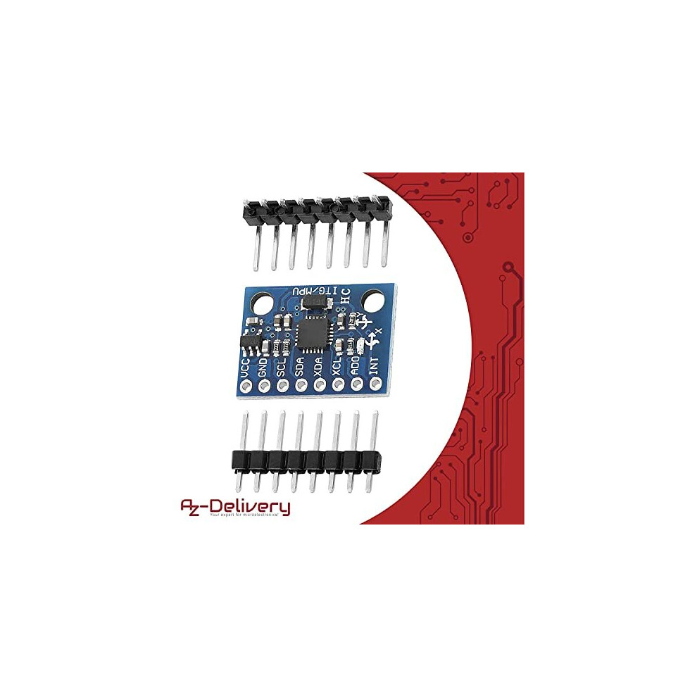 5 x GY521 MPU6050 3 Axis Gyroscope and Accelerometer 6DOF Sensor Module ...