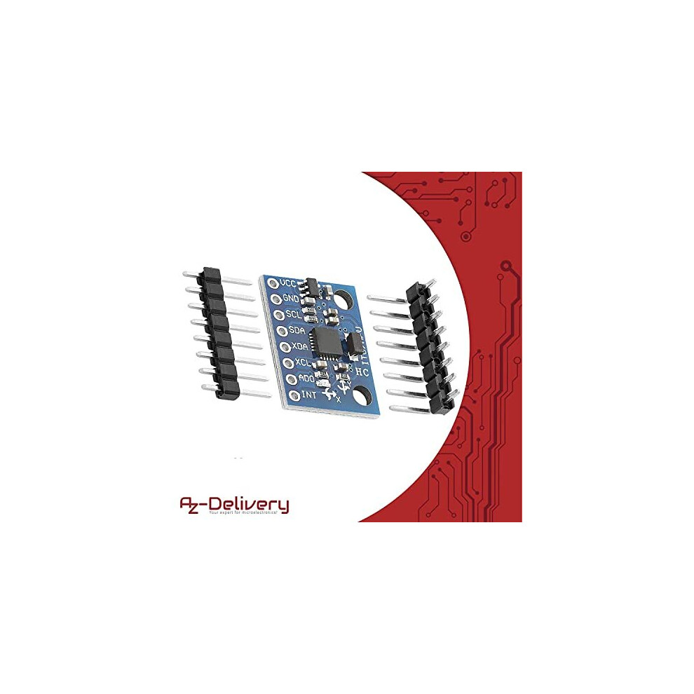 5 x GY521 MPU6050 3 Axis Gyroscope and Accelerometer 6DOF Sensor Module ...