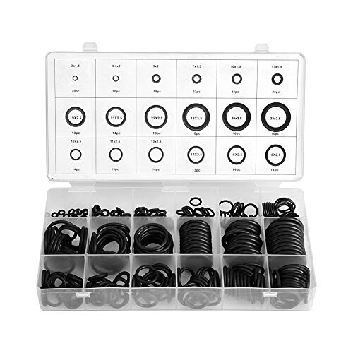 Rubber O Rings Assorted Small Rubber O Ring Rubber ORing Assortment Set ...