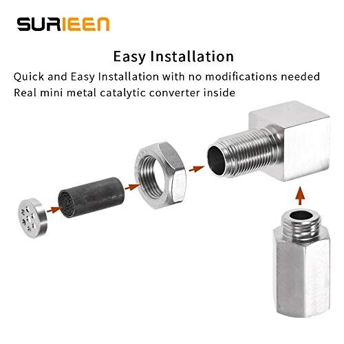 Update Version 90 Degree CEL Check Engine Light Bungs O2 Sensor Socket ...