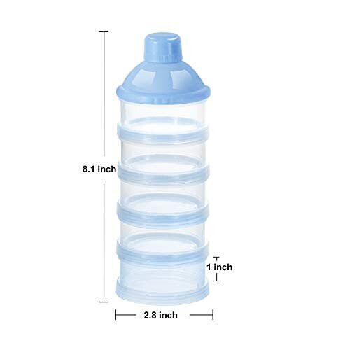 Formula Dispenser Portable Milk Powder Formula Dispenser Container Pot ...
