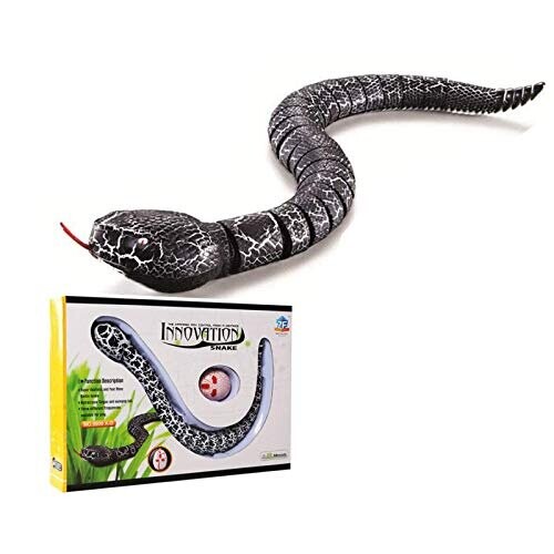 Remote Control Snake Toy 16 Infrared RC Realistic Rechargeable ...