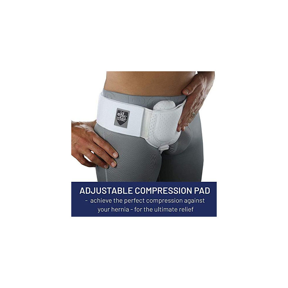 Hernia Guard I Inguinal Hernia Belt For Men I Left or Right Side I Post ...