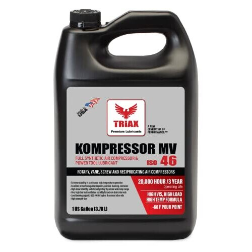 Kompressor MV ISO 46 Multi Vis Full Synthetic Air Compressor Oil for ...