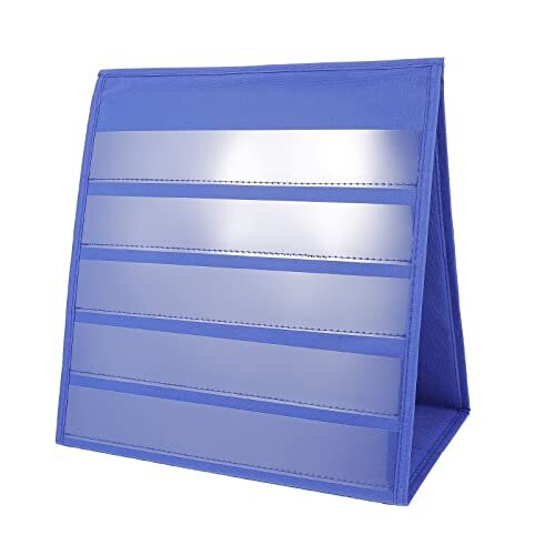 Tabletop Desktop Pocket Chart with 20 Dry Erase Cards Desktop Tabletop ...