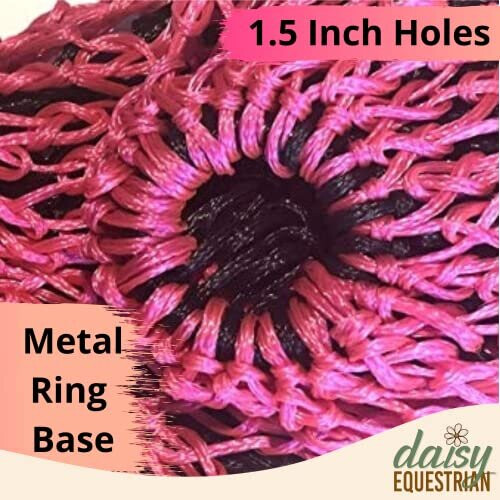 Double Hay Net For Horses Net Bag With Extra Strong Mesh Holes For ...