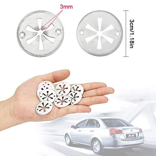30 PCS Heat Shield Clips Metal Locking Star Washers Underbody Heat ...