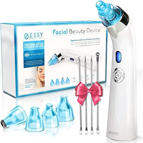 Blackhead Remover Vacuum Pore Cleaner Acne Comedone Extractor Face Pore Vacuum Blackhead Remover Tool Facial Pore Cleanser Sucker Spot Pimple on OnBuy