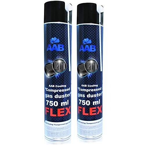 Compressed Gas Duster Flex 750ml Set of 2 Compressed Air with a ...