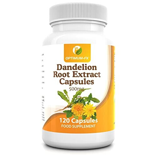 Dandelion Root Extract Capsules 500 mg 120 Capsules on OnBuy