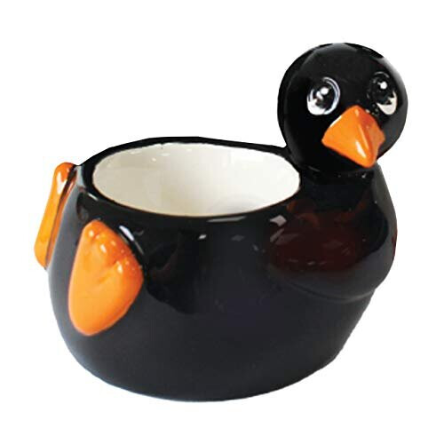 Crockery Critters Egg Cup Penguin from Deluxebase Cute Ceramic Animal Shaped Egg Cups for ...