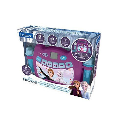 Disney Frozen Portable karaoke digital player for kids Microphones ...