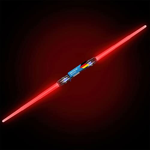 Double Blade Lightsaber Laser Sword 138 cm Sword with Lighting Sound ...