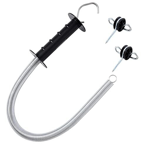 KATSU Electric Fence Spring Gate Kit with Spring Tension and Double ...