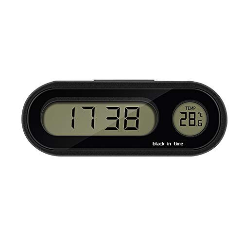 Car Clock 2 in 1 Car Digital Clock Car Digital Clock with Thermometer ...