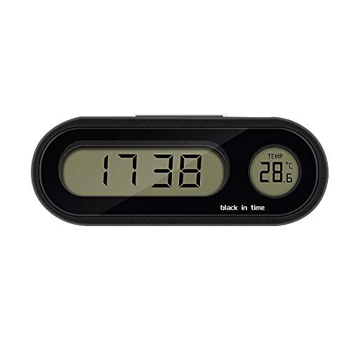 Car Clock 2 in 1 Car Digital Clock Car Digital Clock with Thermometer ...