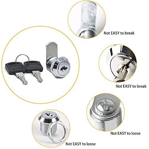 Security Cam Lock Cupboard Cabinet Door Lock Mailbox Lock 16mm Drawer ...
