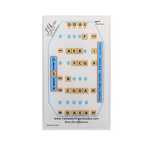 Fantastic Finger Guide For Violins Stringed Musical Instruments