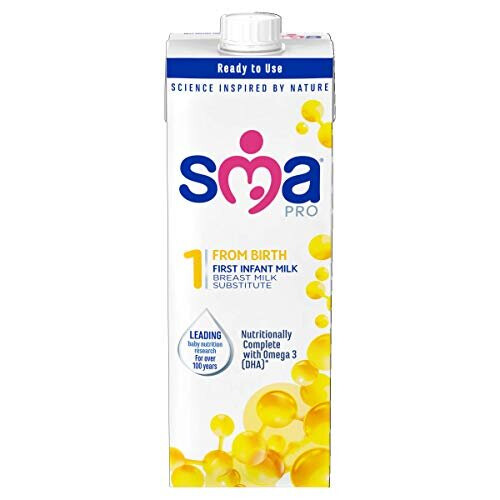 PRO First Infant Baby Milk From Birth Ready to Drink 1 Litre Pack of 6 ...