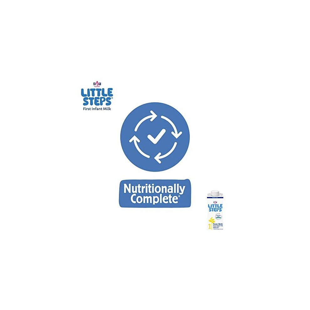 LITTLE STEPS First Infant Milk From Birth, Ready-to-Drink 200ml, with ...